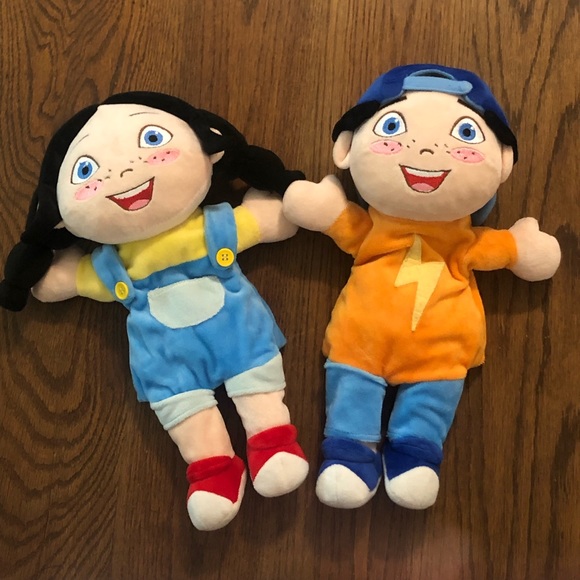 Vip Kids | Toys | Mike Meg 3 Plush Puppet Set Stuffed Toys By Vip Kids ...